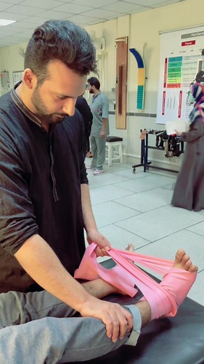 Ankle instability treatment. Dont let your injuries limit your lifestyle. #lahorepakistan #lahore #ankelpain #rehabilitation #physiotherapy