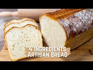 Easy Artisan Bread recipe | Affordable no-machine 4 Ingredients recipe