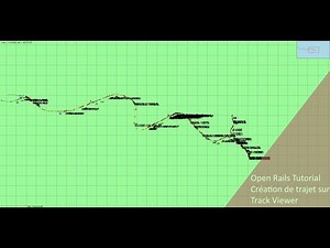 Open Rails Tutorial Création de trajet sur Track Viewer