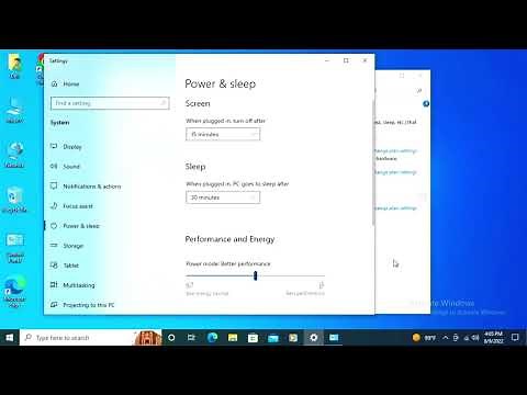 How to configure sleep and standby settings in Windows 10