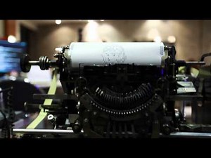 Telex machine at 30C3