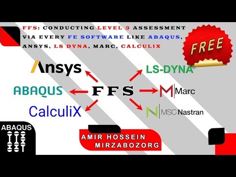 FFS: Conducting Level 3 Assessment via Every FE Software like Abaqus, Ansys, LS Dyna, Marc, Calculix