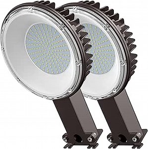 LED Barn Light Outdoor Lights - 300W Dusk to Dawn Outdoor Lighting, Security Lights 30000LM, 6500K Street Lights, IP65 Waterproof, AC120V Yard Light for Outside Area Garage Commercial (2)