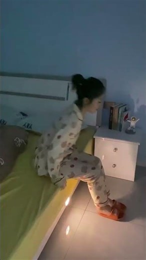 LED Motion Sensor Night Light USB Rechargeable | Smart Round Night Lamp