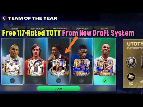 Official Leaks: No Shards, Free 117-Rated TOTY From New Draft System | FC Mobile