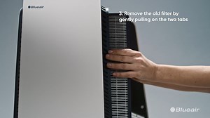 Blueair air purifier Protect - Replacing the smart filter