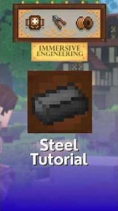 How to make Steel in Immersive Engineering
