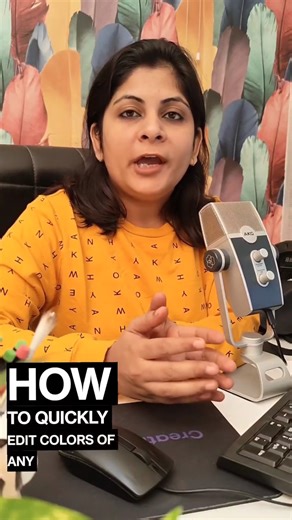 Recoloring artwork in Illustrator with simple steps. Now you can give multiple color options to your clients super quickly. Don't forget to check more options like colouring in specific numbers, or recoloring the artwork in the same hue and many more. This method is really helpful in many situations. #illustratortutorial #illustrationartist #adobeillustrator #editxolors #colorsinillustrator #illustratorhack #illustratortips | Shallu Narula