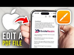 How To Edit PDF File On iPhone - Full Guide