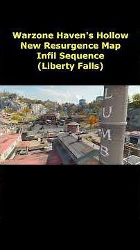 Black Ops 7 Liberty Falls Outbreak map turned into Warzone map Haven's Hollow Map Overview Gameplay