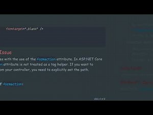 Resolving Core MVC Multiple Submit Button Routing Issues