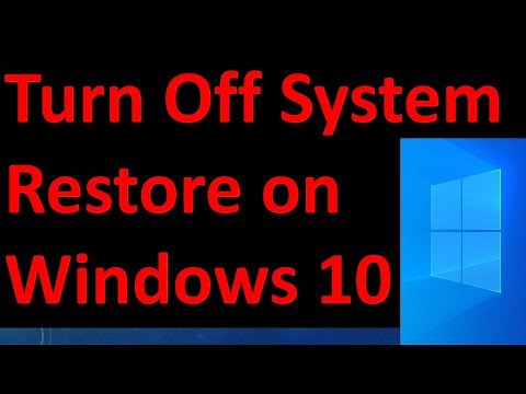 Turn off System Restore Option on Windows 10 | How to Turn Off System Protection on Windows 10?