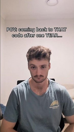 Coming back to spaghetti code 🤣 #codememes #softwaredeveloper #comingback #softwareengineering