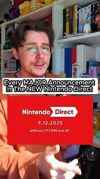 Every MAJOR Announcements In The NEW Nintendo Direct