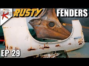 DIY Saving Rusty Fenders: Repair & Restore for Under $100 | EP 29 RUSTORATIONS 1972 Nova