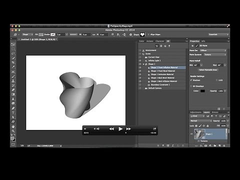 Making 3D Objects Hollow in Photoshop for 3D Printing