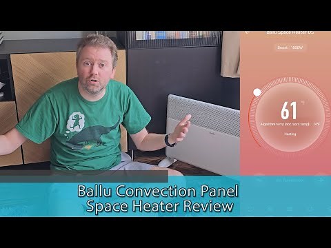 STAY WARM THIS WINTER - Ballu Convection Panel Space Heater Review