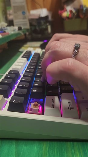 Rainy75 Pro with Gateron Mountain Tops