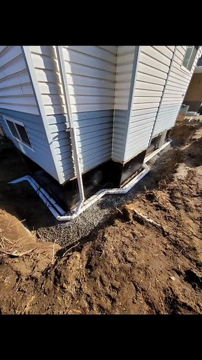 #draintileinstallation #stormwatermanagement #concreteremoval #excavationcontractor | Emberstone Contracting