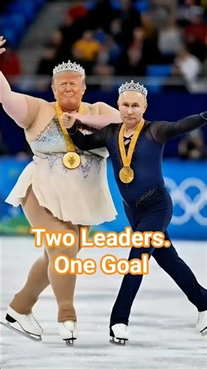 Olympic Diplomacy Gone Too Far 😭❄️ #shorts #satire #ai