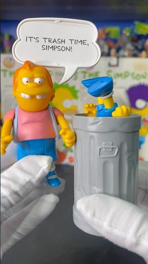 “Nelson Muntz” Action Figure (Mattel, 1990) #Simpsons #TheSimpsons #NelsonMuntz #Bart #BartSimpson