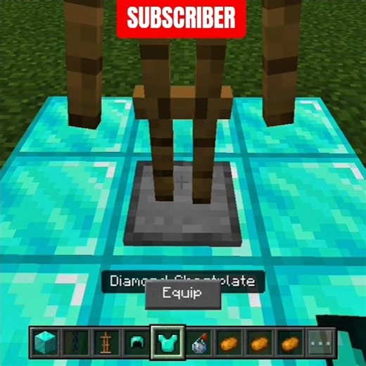 INVISIBLE ARMOUR STAND 🤧💪#minecraft #shorts #subscribe