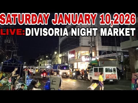 01/10/26 LIVE NOW! SA KAHABAAN NG C.M.RECTO AVE.TONDO & BINONDO SIDE DIVISORIA 💯🤗