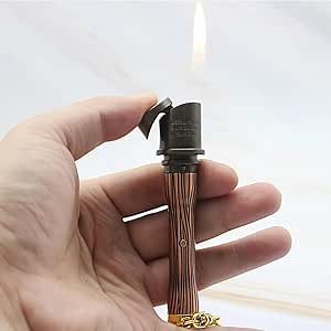 Jet Torch Lighters,Portable Cool Lighters,Refillable Butane Flame Windproof Lighter,Candles Lighter for Men and Women,Camping BBQ Kitchen(Butane Free)