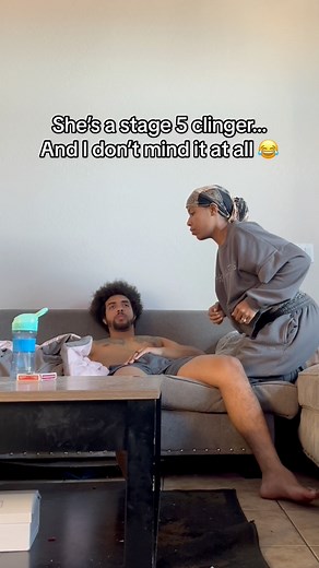 1.7M views · 31K reactions | I love that she’s clingy! I don’t have to question if she likes me 奈 #marriage #relationship #husband #couples #wife #clingy | Youngmarriedcommitted | Facebook