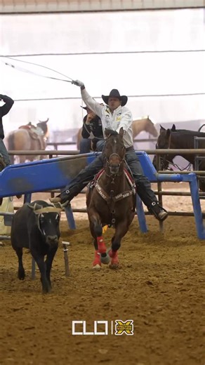 The Clay Logan Open presented by: Southern Ranches 🐴 Open Roping Rnd 2 Highlight 💥 JR Dees & Ross Ashford ⏰: 6.51 Total: 12.24 on 2 Watch 🔴: xftr.net/clo26 Free videos: 🎥xfrundelivery.com | X Factor Roping