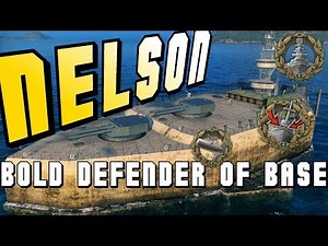 Nelson, bold defender of base! 176k dmg - World of Warships