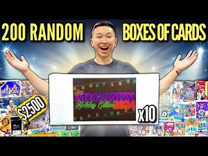 This $240 mystery box contains 20 RANDOM SPORTS TRADING CARD BOXES (2024 Blowout Holiday Mega Mix)!