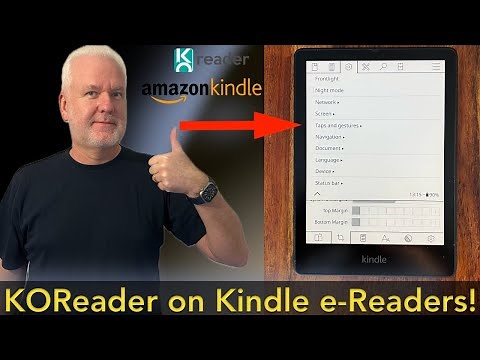 How to install KOReader on an (Jailbroken) Amazon Kindle e-Reader!