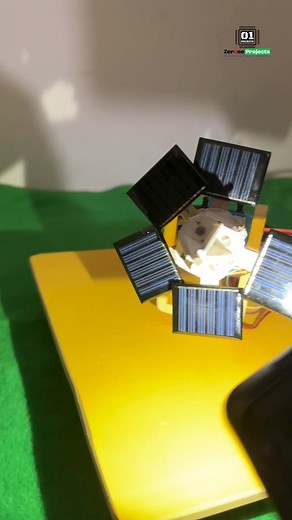Sunflower Solar Tracker System. #solartracker #StudentProjects | ZerOne Projects