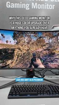 RGB Stripe OLED Gaming Monitor | Asus ROG Swift PG34WCDN Hands On!