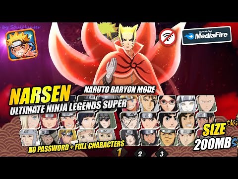 Naruto Senki Ultimate Ninja Legends Super Mod Apk Full Character | Naruto Baryon