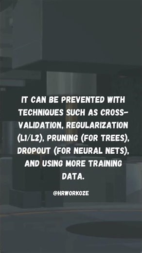 💻 What Is Overfitting in AI? | Explained I Hrworkoze