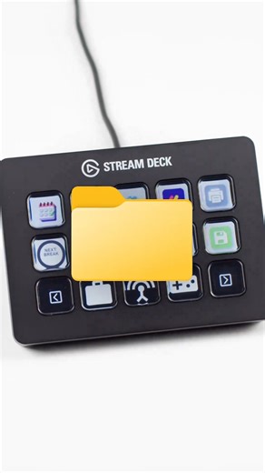 Bạn thấy loạn vì quá nhiều action trên Stream Deck, hãy thả chúng vào Folder cho gọn nhé. 🗂️ #elgato #streamdeck #folder #tutorial | Corsair