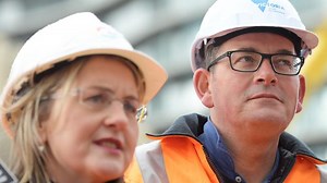 Metro tunnel digging underway