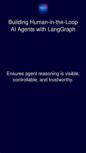 Building Human-in-the-Loop AI Agents with LangGraph