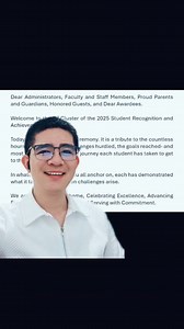 11K views · 265 reactions | Here's a Sample Opening Spiel for a College Recognition Program  #cordilleranemcee #cordilleranhost #emceeing #hosting #publicspeaking #viral #viralvideo | Cordilleran Emcee/Events Host | Facebook