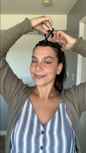 Easy gymnastics hairstyle! Olympic hair tutorial #gymnast #braidhairstyle #hairtutorial