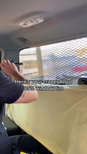 Dudas sobre el tintado de ventanas al 35%