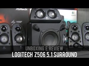 Unboxing and Review: Logitech Z506 5.1 Surround Sound System + Bass and Music Test (Brazilian Por...