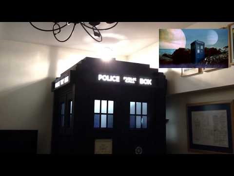 I built a Tardis! Police Box - Doctor Who - lights and sound!
