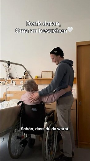 Nimm dir die Zeit & besuch Oma & Opa ❤️