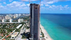 219K views · 2.3K reactions | "An architectural and design masterpiece, born in Germany and made whole in Sunny Isles Beach." It's official: The Porsche Design Tower is here. | Dezer Development | Facebook