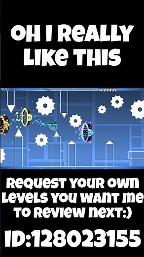 Reviewing gd layouts #7 #gd #geometrydash #gaming #gdlayout #games