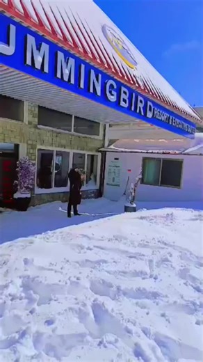 The forecast calls for 100% chance of staying in this robe.#changlagali🗻❄️❄️ #hummingbird #cozywintervibes #foryou #winter2026