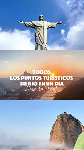 UN DÍA EN RÍO: VALE LA PENA? 🇧🇷🚡 👉Este es el tour “Un Día En Río”. Se visitan los puntos más tradicionales y conocidos de la ciudad maravillosa: 🙏Cristo Redentor: una parada de aproximadamente 40/50 minutos para disfrutar de esta maravilla del mundo moderno. 🏟️Maracanã: son 15 minutos para sacar fotos en la entrada principal del mítico estadio. Ojo, no se entra a la cancha. Pero podés sacar fotos en el lugar donde ganamos la Copa América 2021 :) 🪇¡Sambódromo: esta no es bien una parada, p